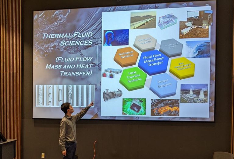 Students see engineering in action at NSF-sponsored fluid dynamics camp