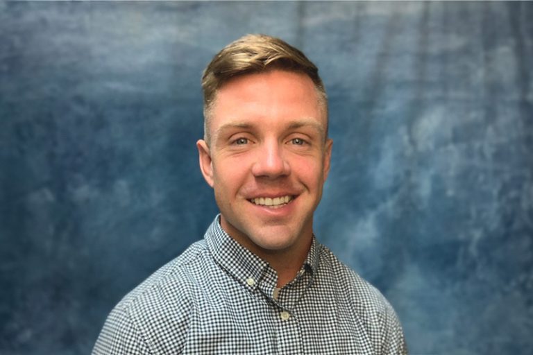 Beginning a new chapter: Blake Miller earns degree in information ...