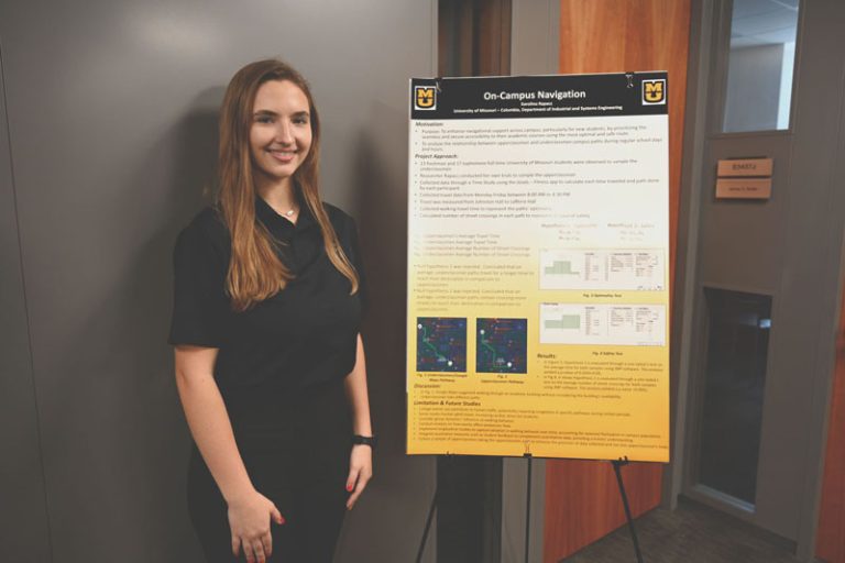 Easley takes top spot at industrial engineering research competition