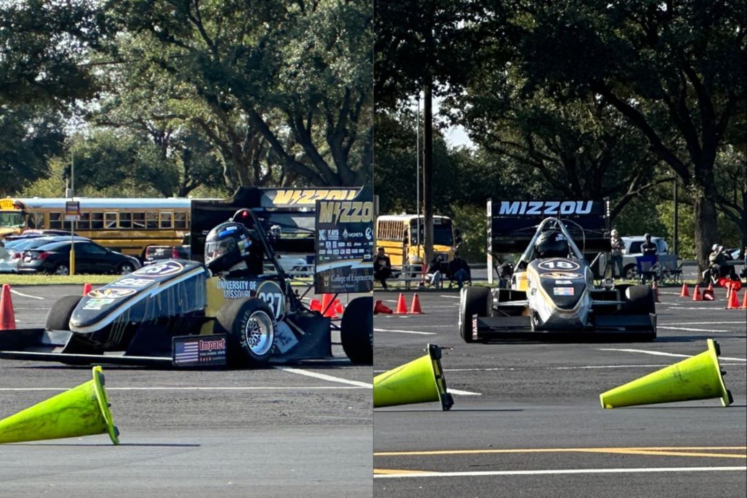 Mizzou Racing and Mizzou Electric Racing drive at fall competitions