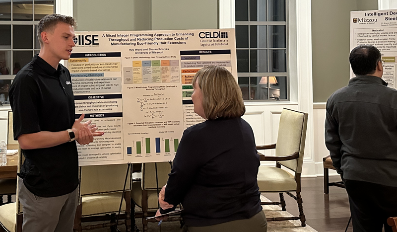 Engineering student takes first at IISE Regional Conference Paper Competition // Mizzou Engineering