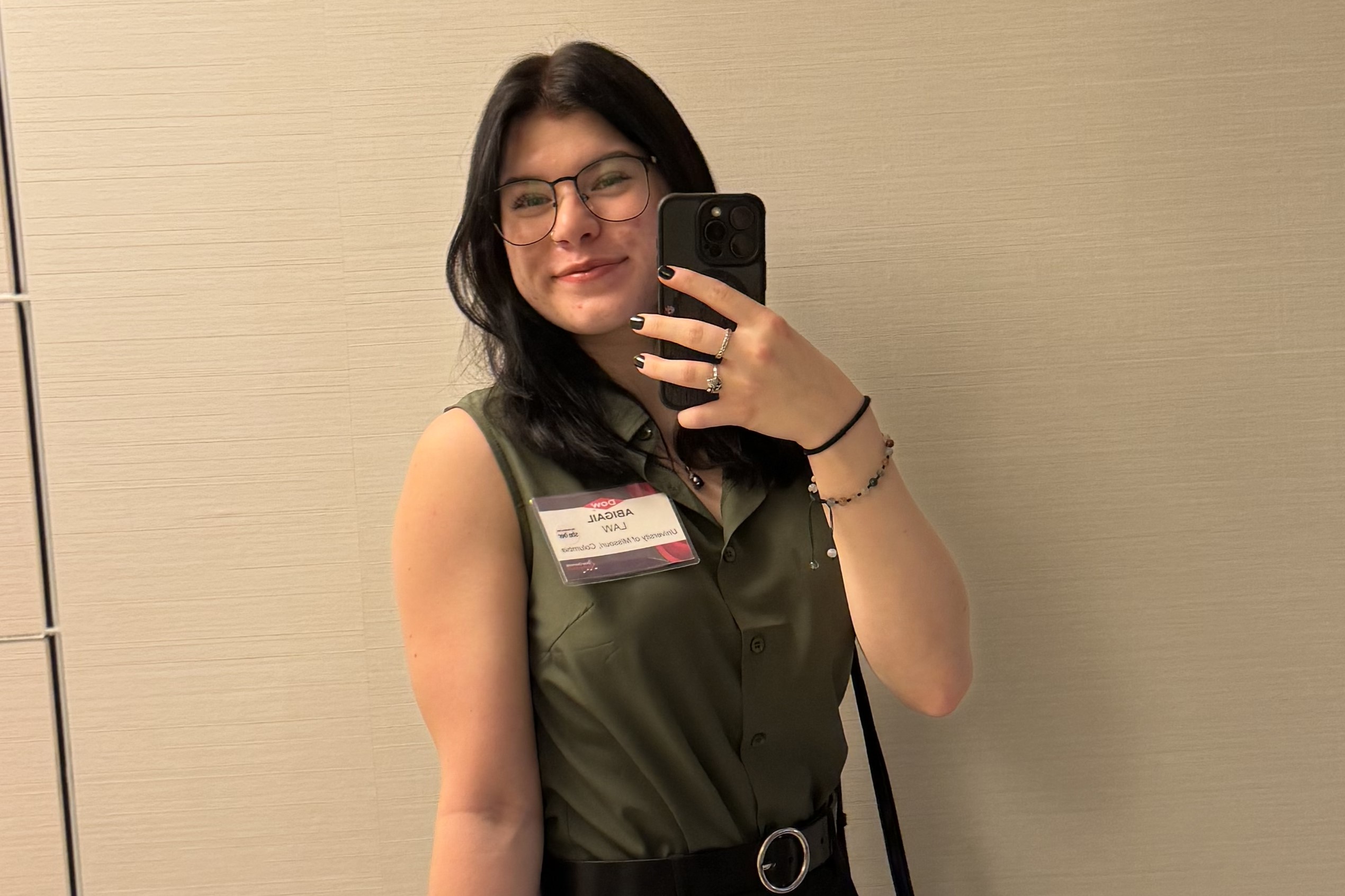 Mizzou Engineering student attends Dow Diamond Symposium