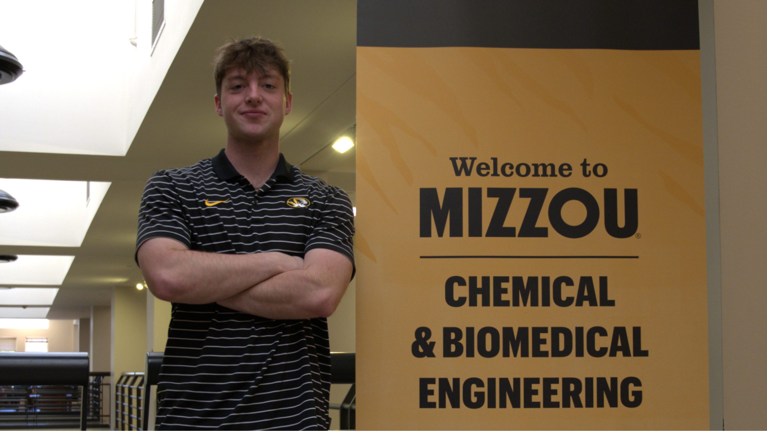 Chemical engineering major helps modernize plating processes